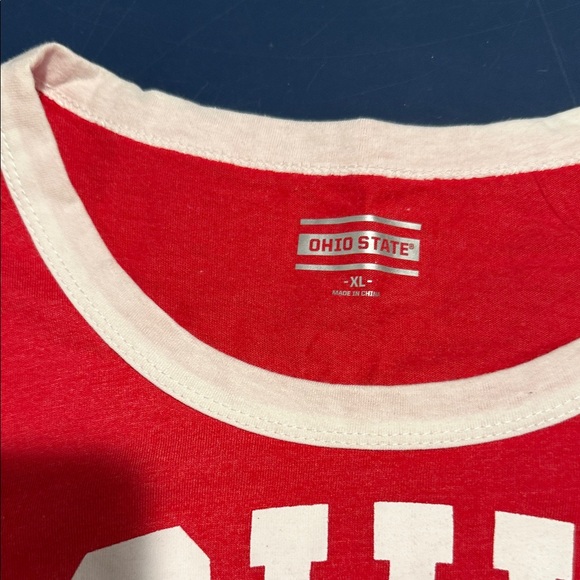 ohio state | Tops | Ohio State Red Tshirt | Poshmark